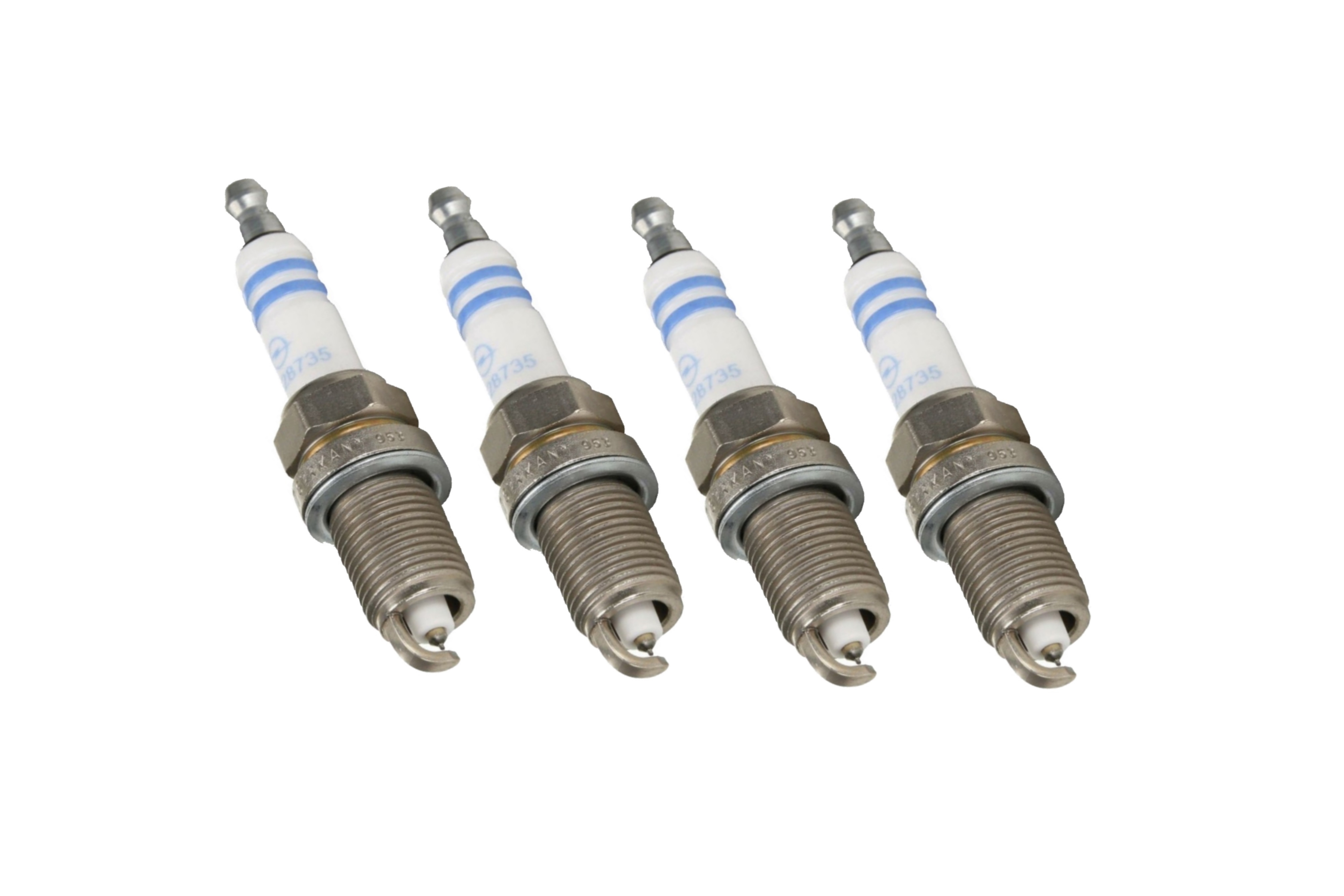 4x original GM Opel spark plug Astra J Corsa D E insignia Zafira 1.2 1. ...